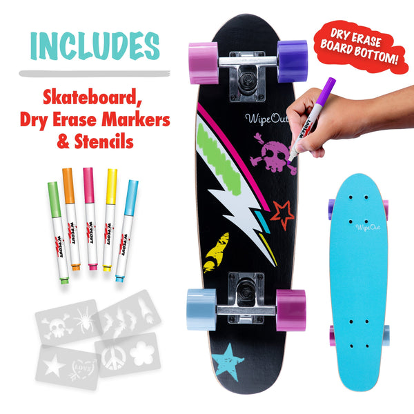 Wipeout™ Dry Erase Skateboard – Triple 8